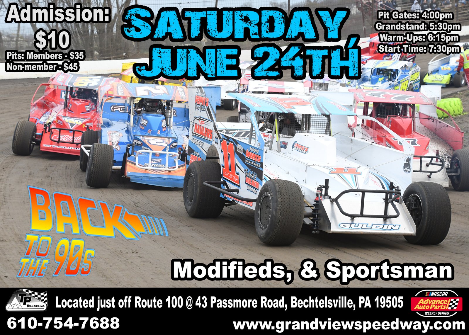 JUST $10 ADMISSION TICKETS ON 90’S NIGHT WITH NASCAR MODIFIED AND ...