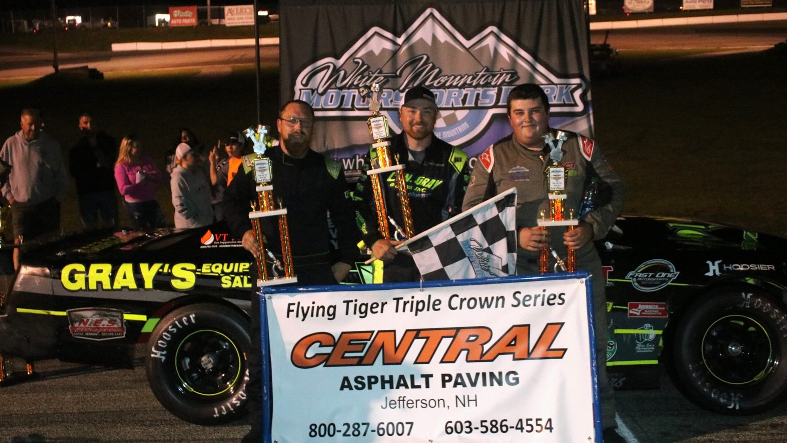 Gray Sweeps Central Asphalt Paving Triple Crown Series – Myracenews.com