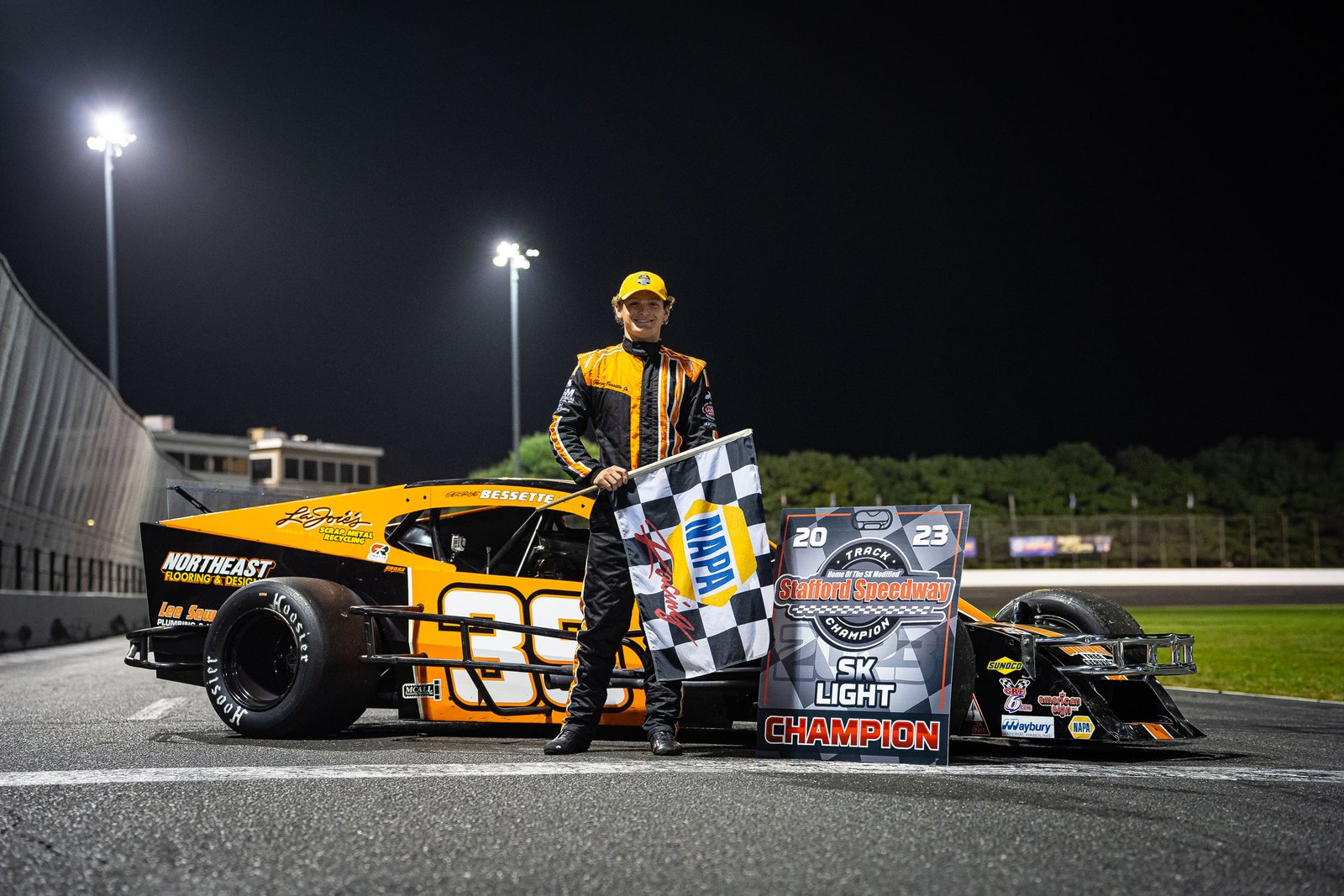 George Bessette, Jr. Captures 2023 SK Light Championship at Stafford ...