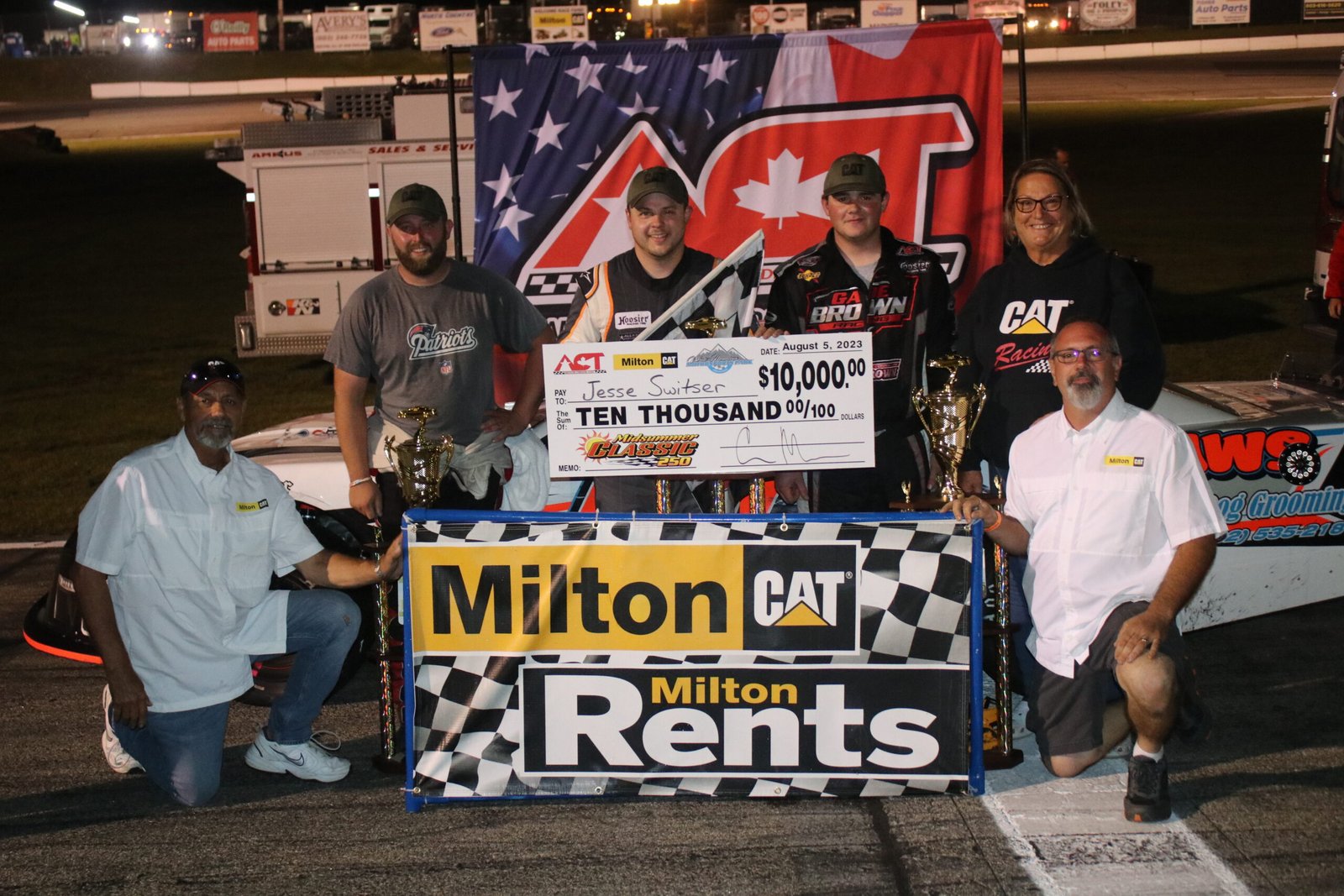 Milton CAT Continues Popular Midsummer 250 Partnership at White ...