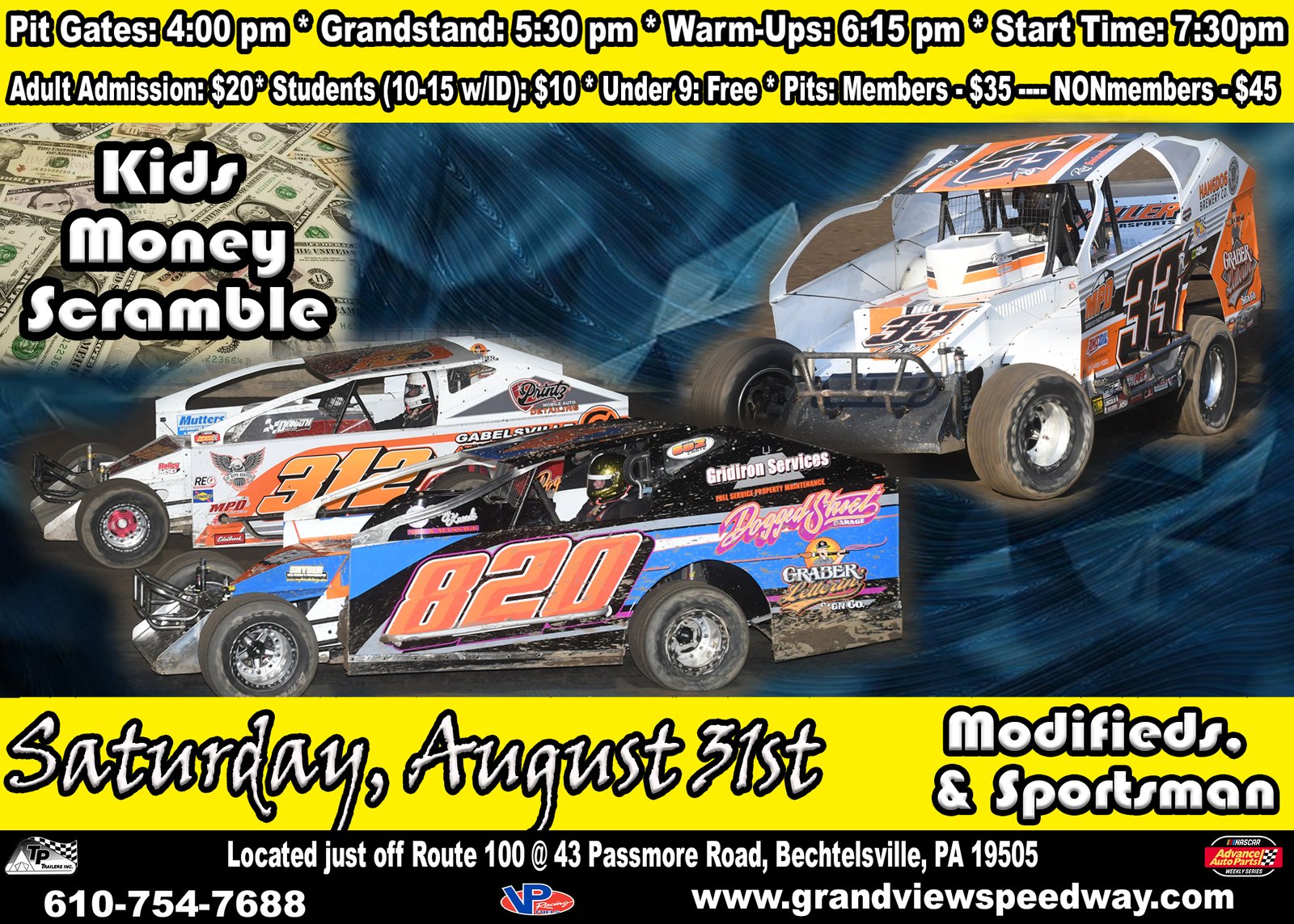 FREEDOM 76 WEEKEND OF RACING INFORMATION RELEASED – NASCAR MODIFIEDS ...
