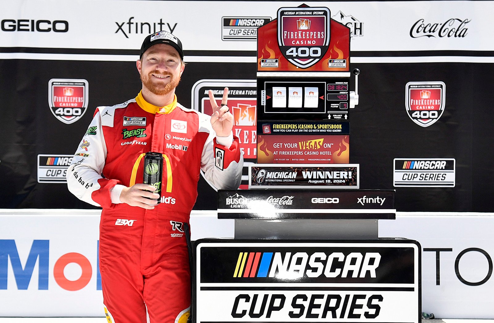 Tyler Reddick gets second win of the season in double overtime at ...