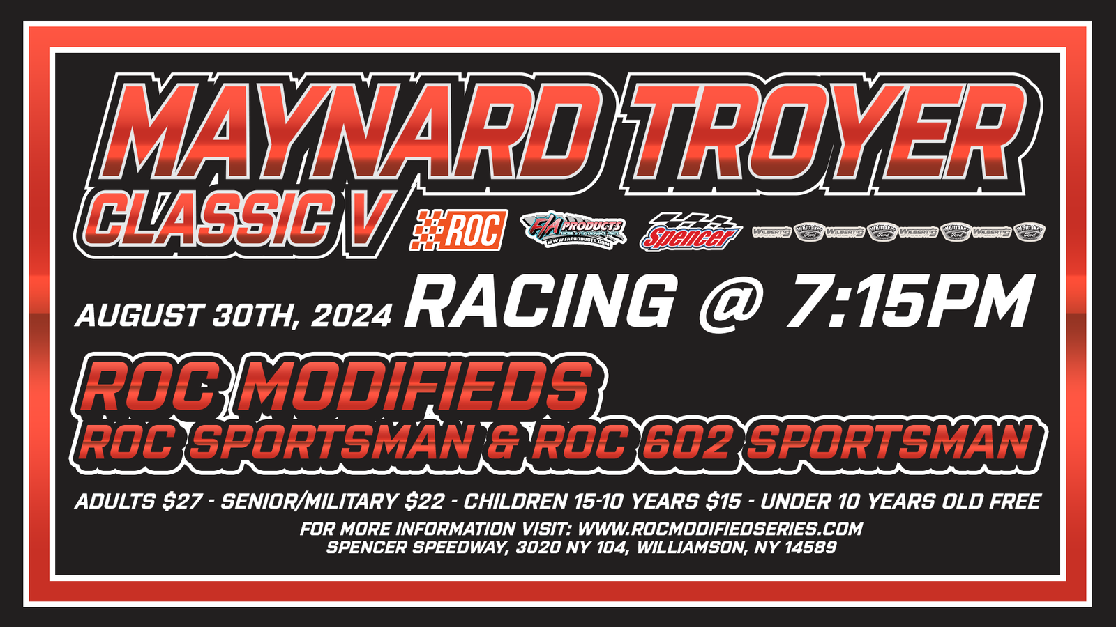 THE F/A PRODUCTS MAYNARD TROYER CLASSIC V SET TO PAY A MINIMUM OF ...