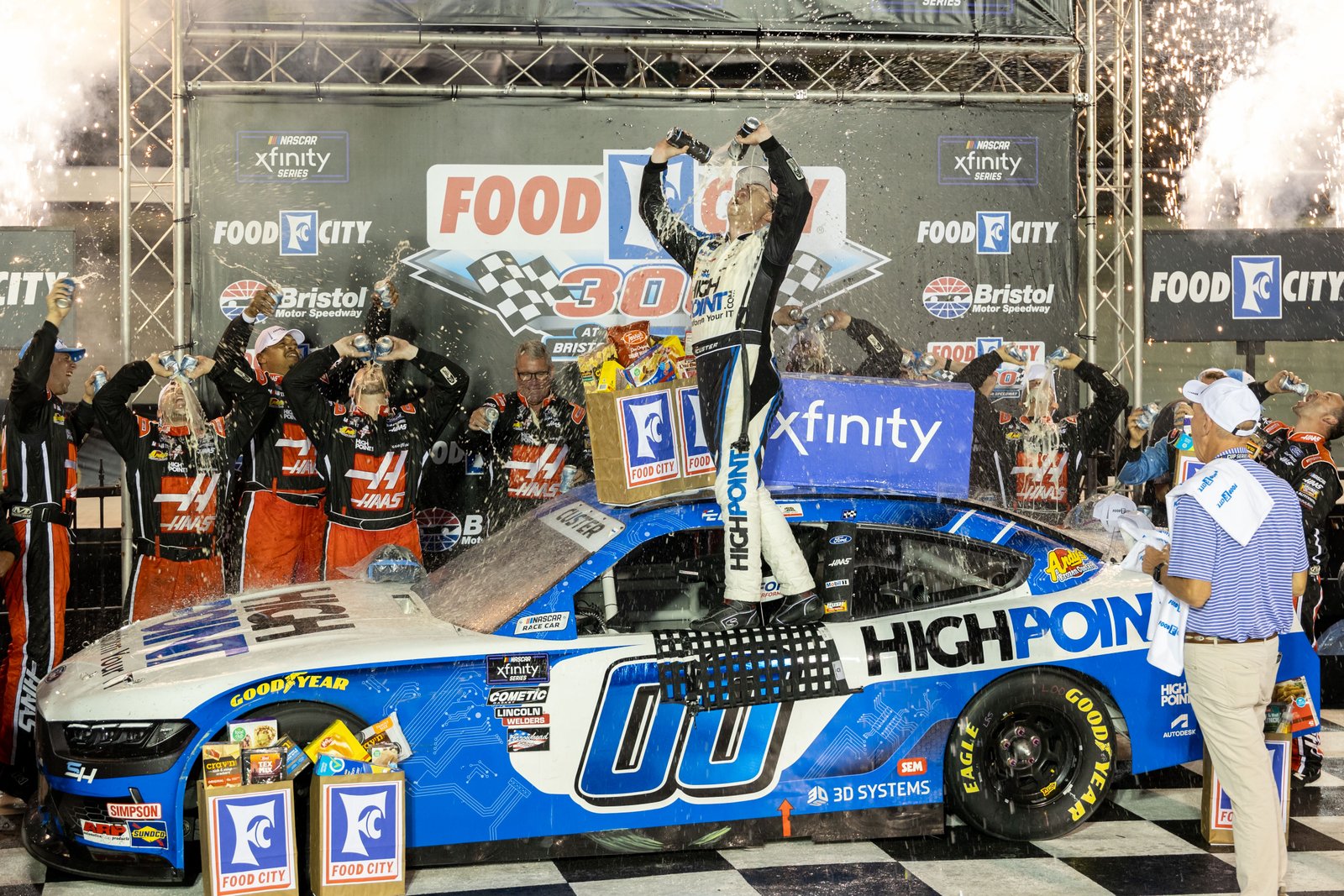 Cole Custer Wins Food City 300 – Earns 2024 Xfinity Series Regular ...