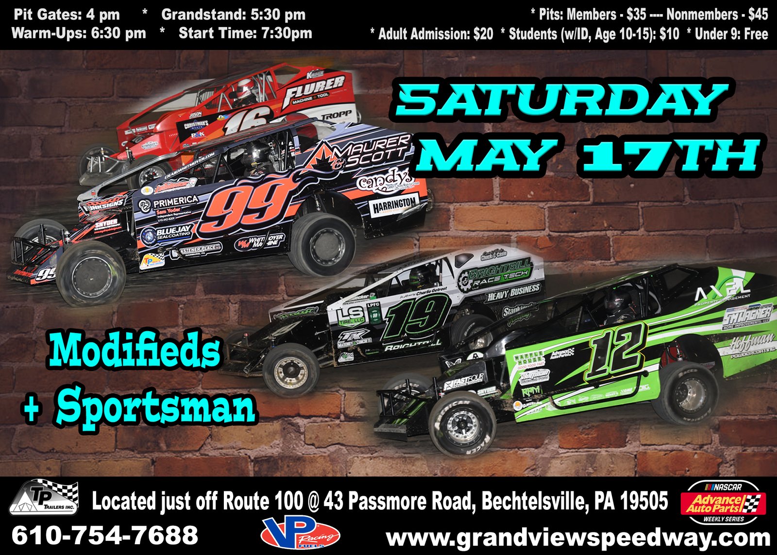 GRANDVIEW SPEEDWAY PRESENTS NASCAR MODIFIED & SPORTSMAN THIS SATURDAY ...