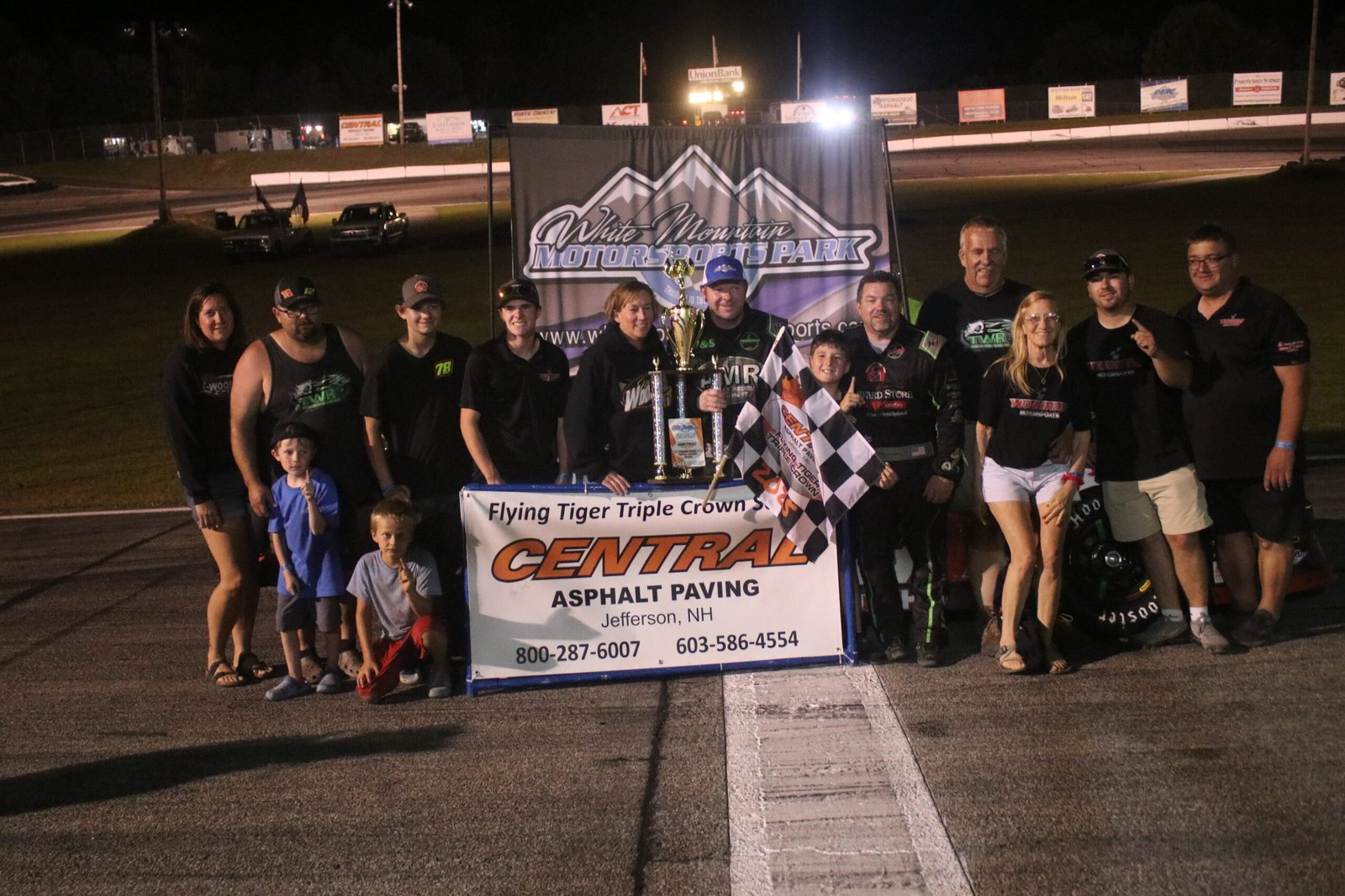 Jason Woodard Makes it Three for Three to Claim Central Asphalt Paving ...