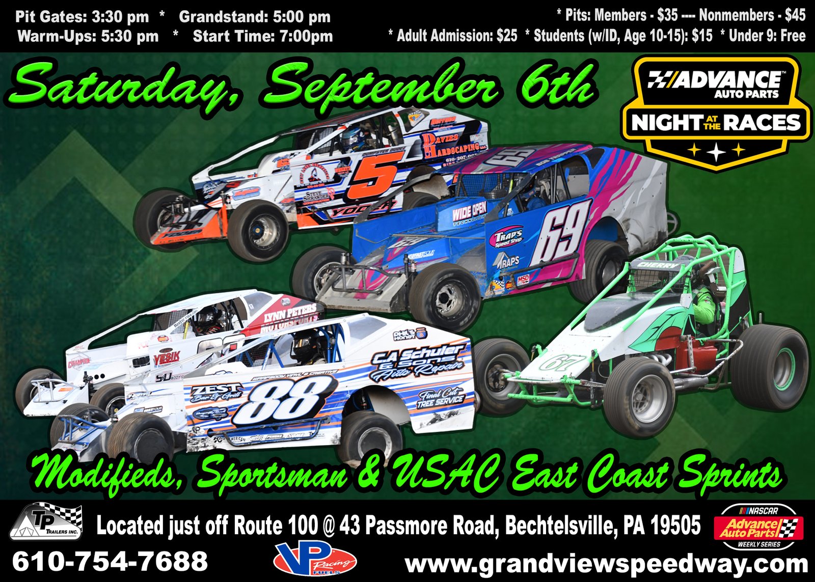USAC EAST COAST SPRINTS JOIN NASCAR MODIFIEDS & SPORTSMAN ON ADVANCE ...