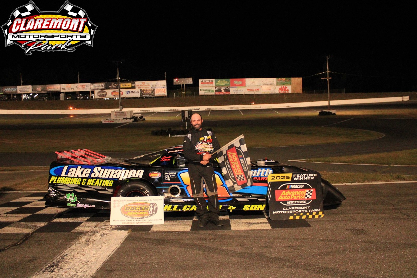 GUY CARON WINS 50-LAP RICHARDS0N MEMORIAL FRIDAY AT CLAREMONT ...