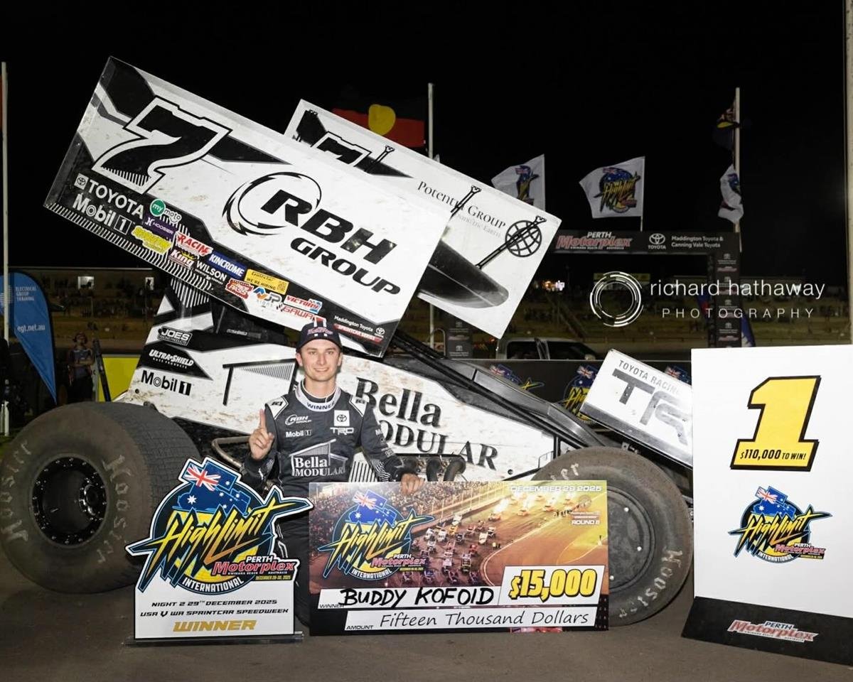 BUDDY IN A BARNBURNER: Kofoid Claims Electric Perth Prelim over Goodyer ...