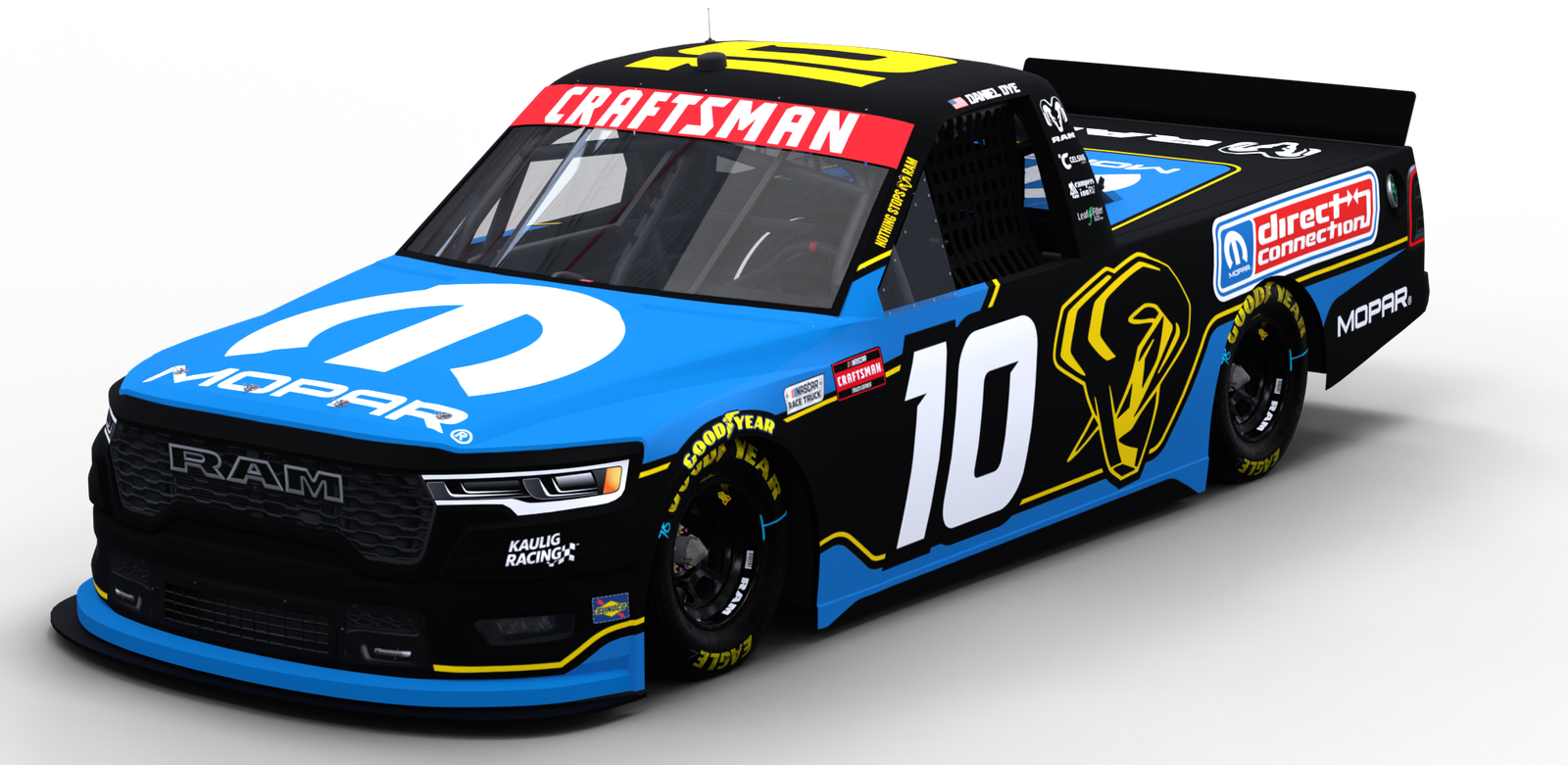 Kaulig Announces Mopar as Full-Season Sponsor of Daniel Dye ...