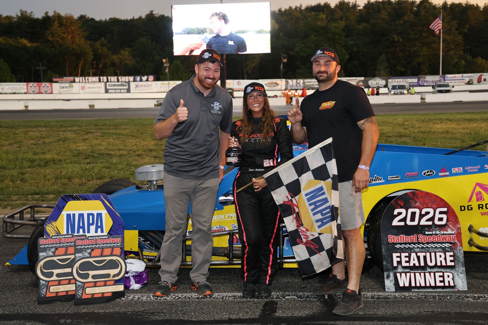 Josh Wood and Sami Anderson Score June 12 Feature Wins at Stafford ...
